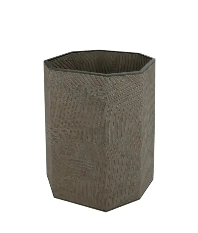 Laura Hammett Living Elemental Waste Paper Bin - Bronze | My Website